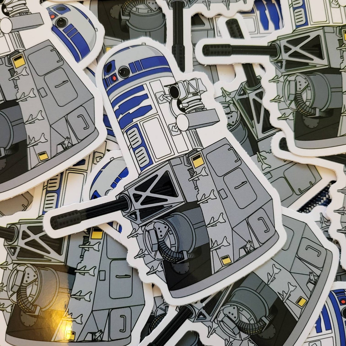 R-pew D-pew CIWS Sticker - Etsy