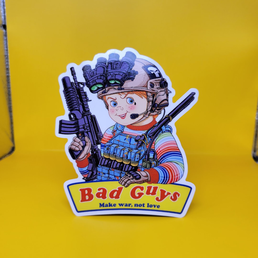 Bad Guys 4 Inch Sticker - Etsy
