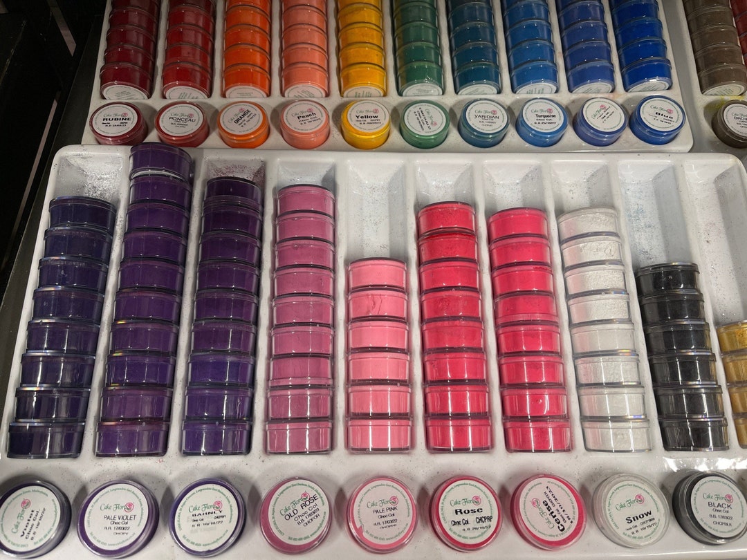 Chocolate Powder Food Colouring Pigmented Vibrant Colours (all Colours ...