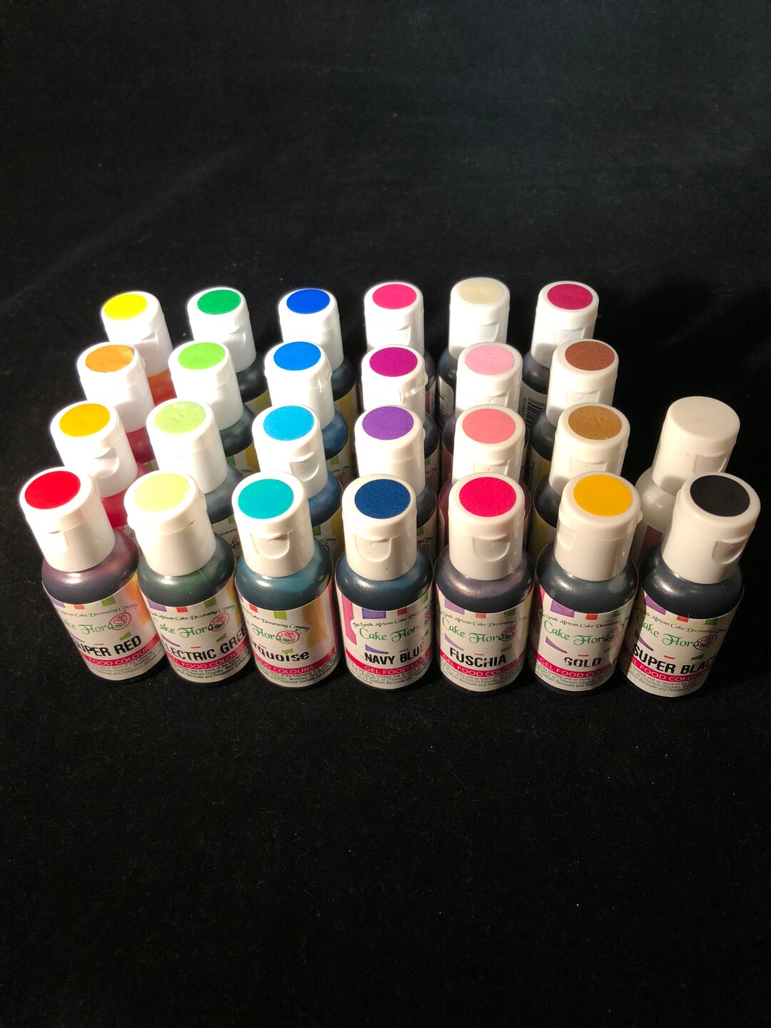 Cake Flora Gel Paste Concentrated Food Colours - Etsy