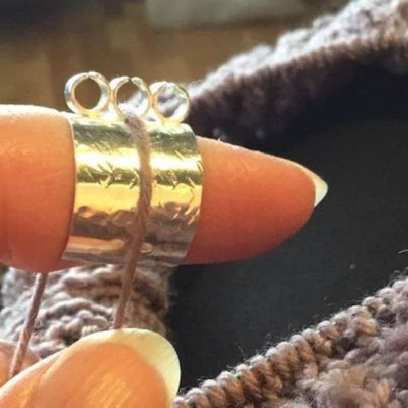 Knitting Ring - Etsy