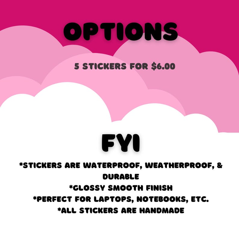 Pink Hypercar Sticker Pack | Girly Supercar Vinyl Decals | Cute Car ...
