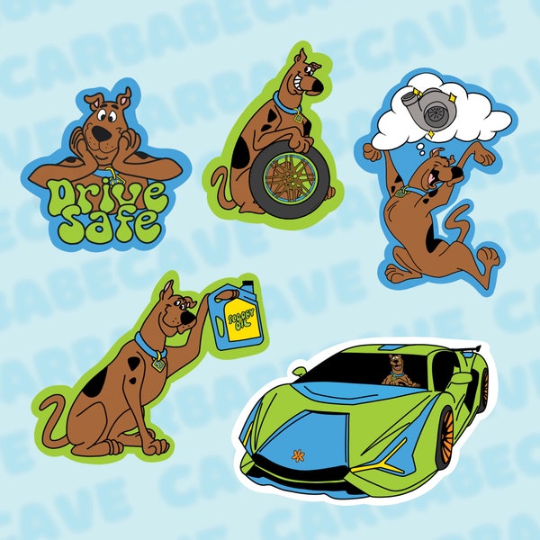 The Mystery Machine Car Decal - Etsy