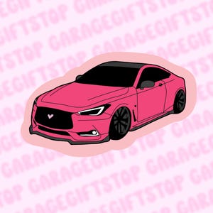 Cute Pink JDM Car Stickers, Miata Decal, RX7 Decal, S2000 Decal - Etsy