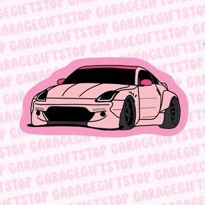 Cute Pink JDM Car Stickers, GTR Decal, Wrx Sti Decal, Supra Decal - Etsy