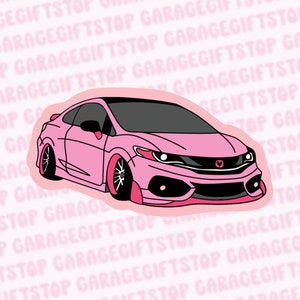 Cute Pink JDM Car Stickers, GTR Decal, Wrx Sti Decal, Supra Decal - Etsy