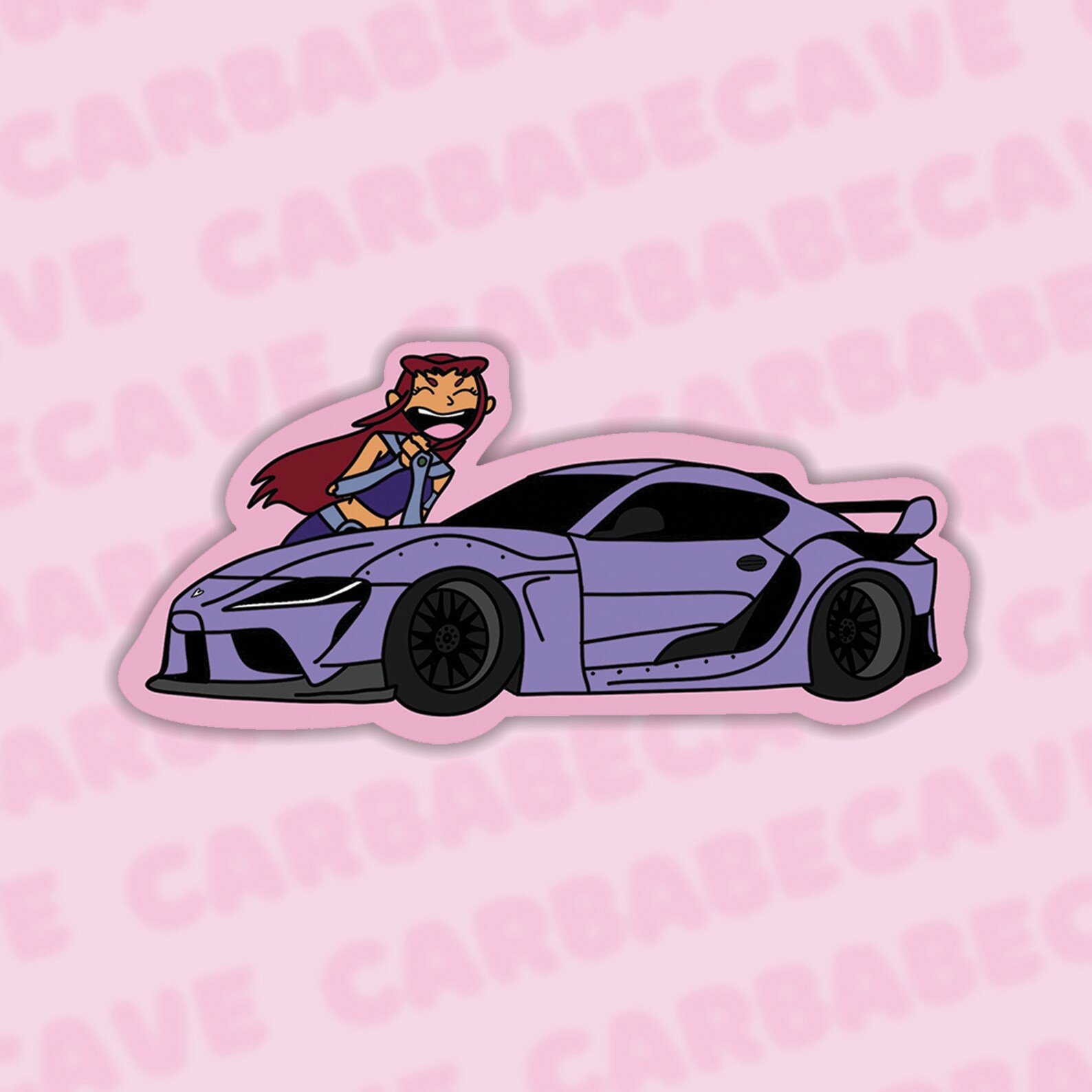 Starfire Supra Sticker Pikachu S2K Sticker Devil Mustang - Etsy
