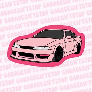 Cute Pink JDM Car Stickers, GTR Decal, Wrx Sti Decal, Supra Decal - Etsy