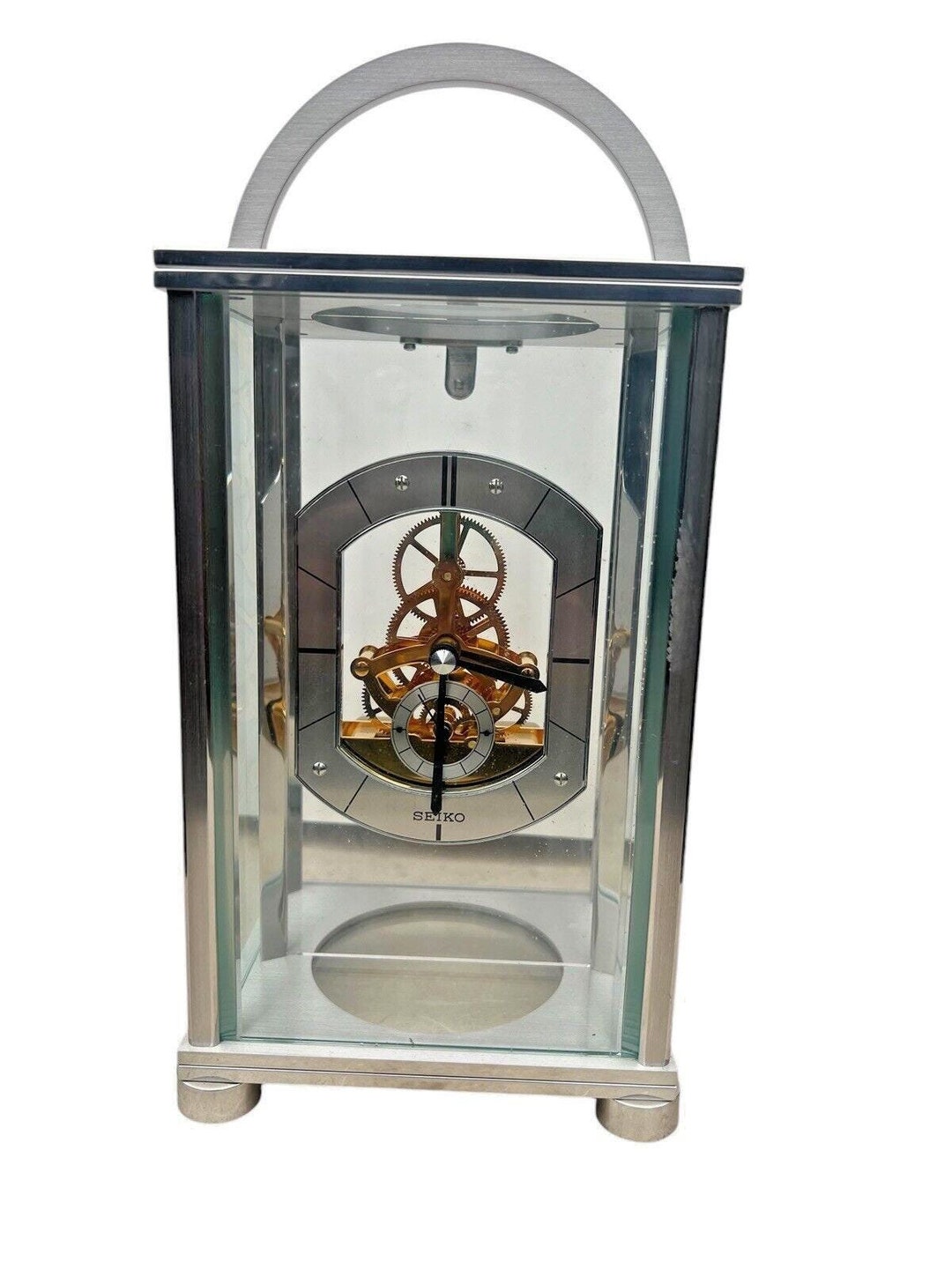 Seiko Quartz Skeleton Desk Clock Made in Japan Free UK Postage - Etsy UK