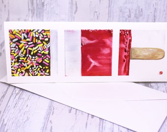 Fab lolly card | Etsy