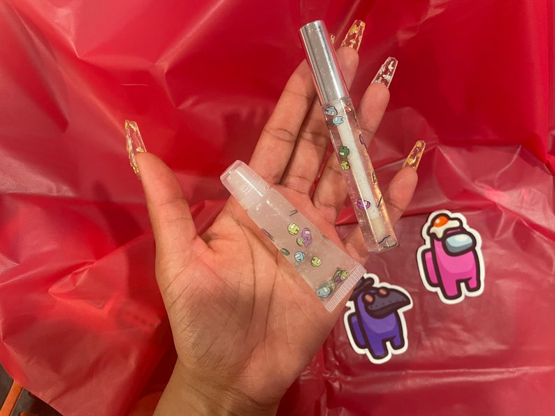 Among Us Video Game Lip Gloss Imposter Sus - Etsy