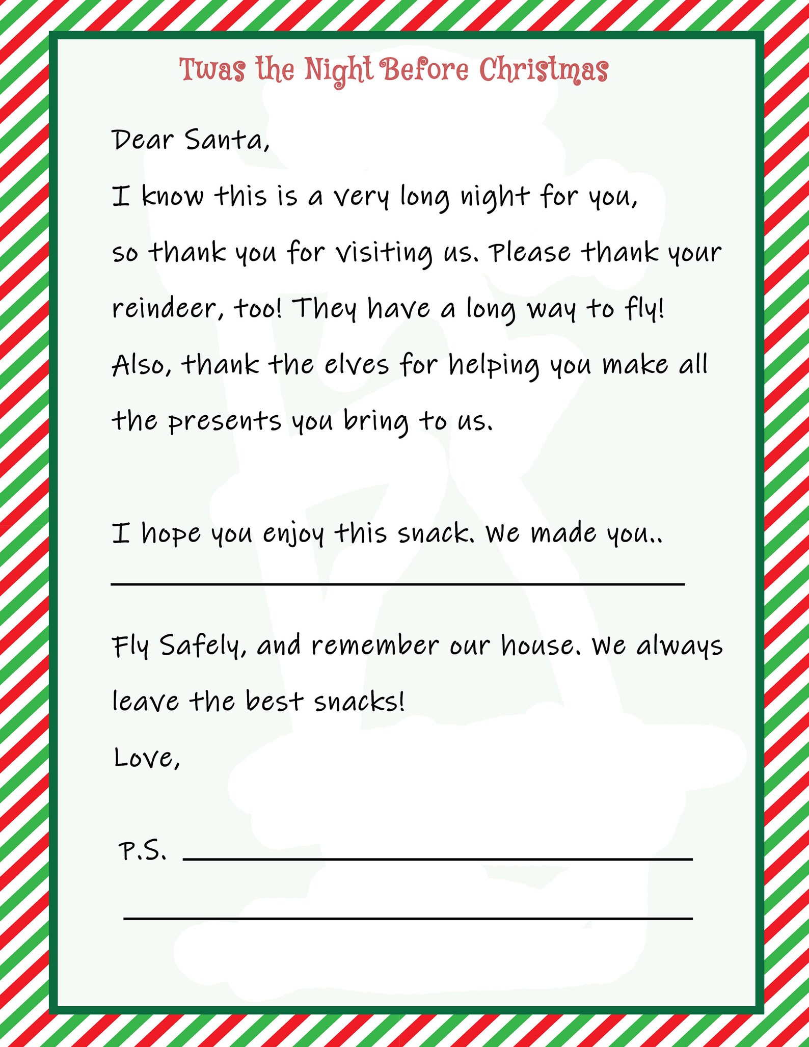 8 Christmas Activity Bundle Night Before Christmas Game - Etsy