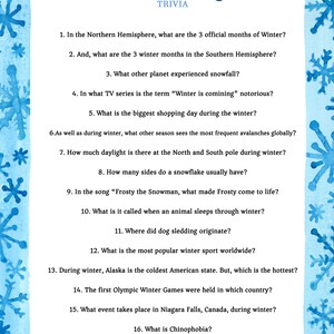 4 Winter Printable Game Bundle Holiday Party Game Winter Activity for ...