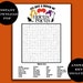Hocus Pocus Word Search Game Instant Download Halloween Word - Etsy