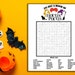 Hocus Pocus Word Search Game Instant Download Halloween Word - Etsy