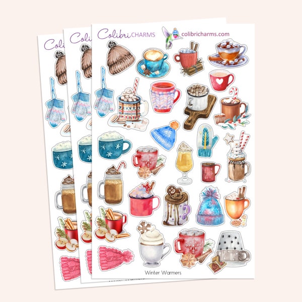 Seasonal Planner Stickers - Etsy