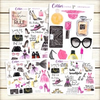 Planner Girls Sticker Set - Etsy