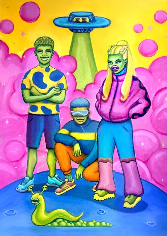 Space Gang limited Run | Etsy