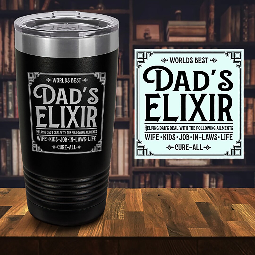 Fun Father's Day Tumbler/best Dad Stainless Steel Tumbler/fathers Day ...