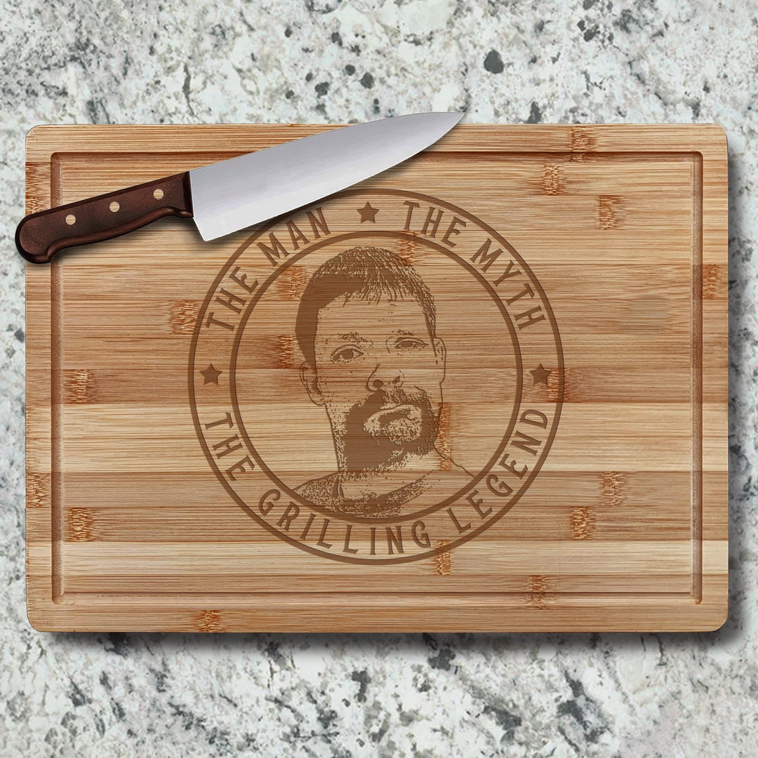 Photo Engraved Cutting Board/personalized Photo Cutting Board/etched ...