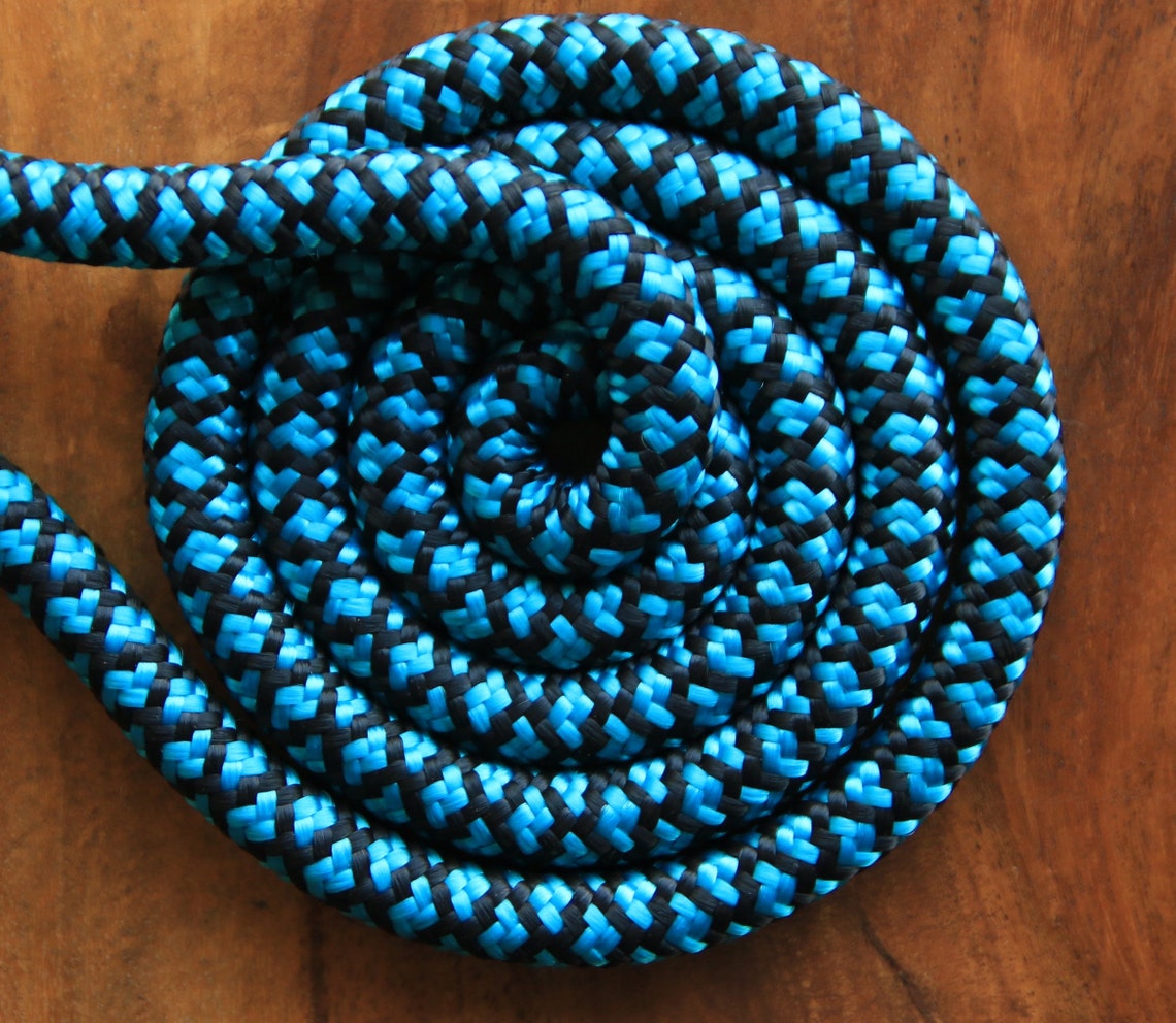 Make Your Own Leash / Turquoise & Black Snake / Dog Leash / | Etsy