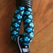 Make Your Own Leash / Turquoise & Black Snake / Dog Leash / - Etsy