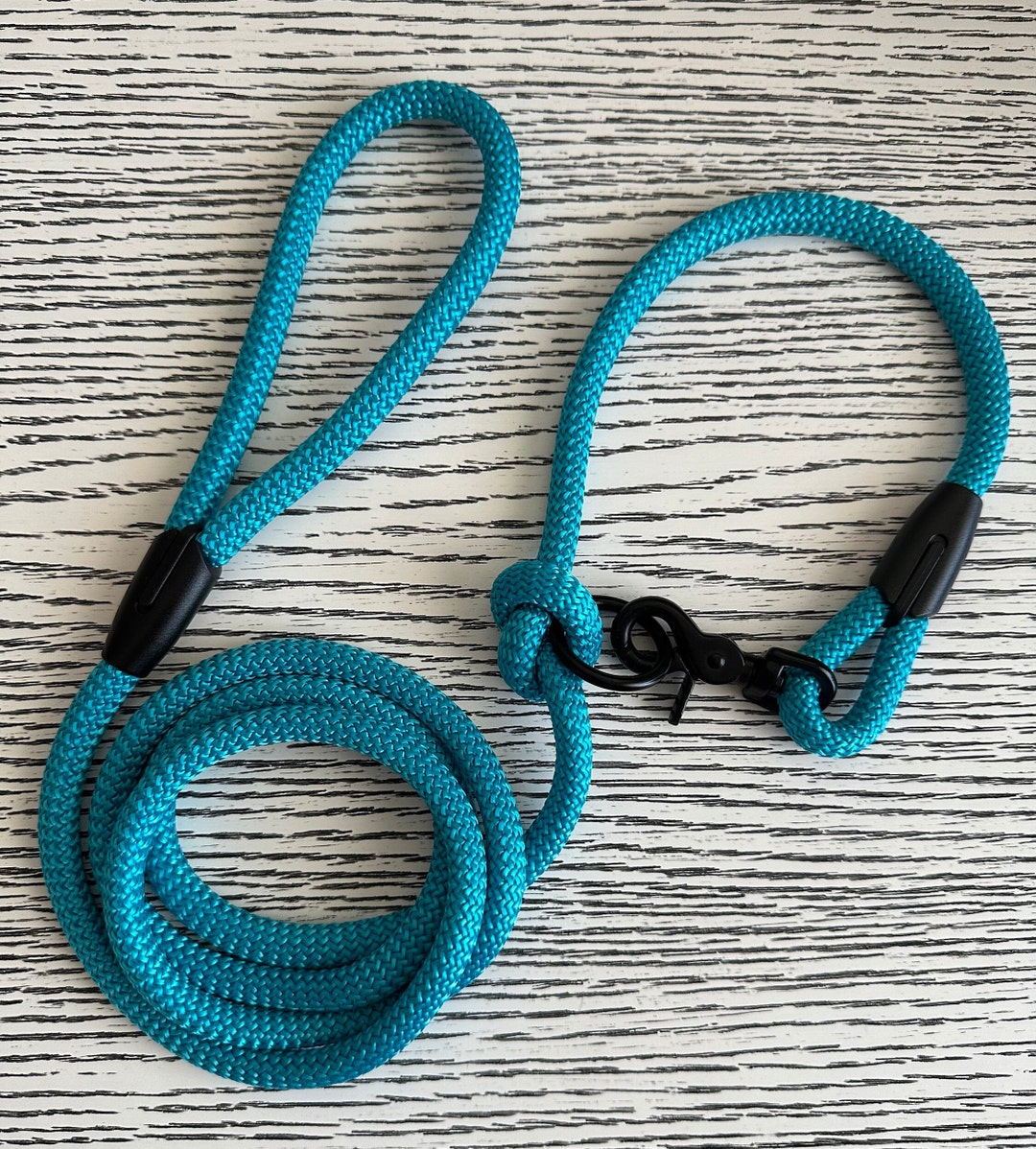 Turquoise Dog Leash for Small and Big Dogs/dog Leads/dog Leash/leash - Etsy