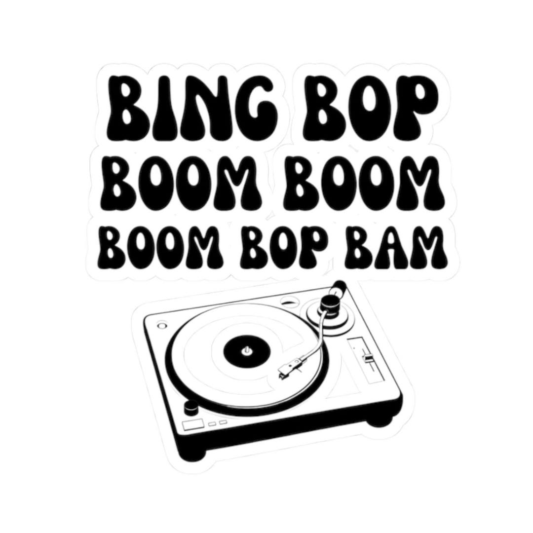 Sticker Kendrick Bing Bop Boom Boom Boom Bop Bam - Etsy