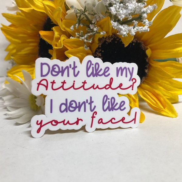 Dont Like Your Face - Etsy