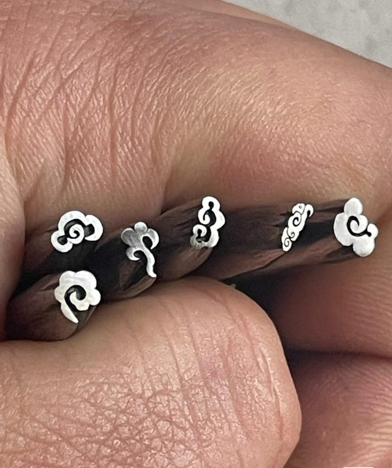 Cloud Metal Stamp Lucky Cloud Oriental Steel Punches Jewelry Metal ...