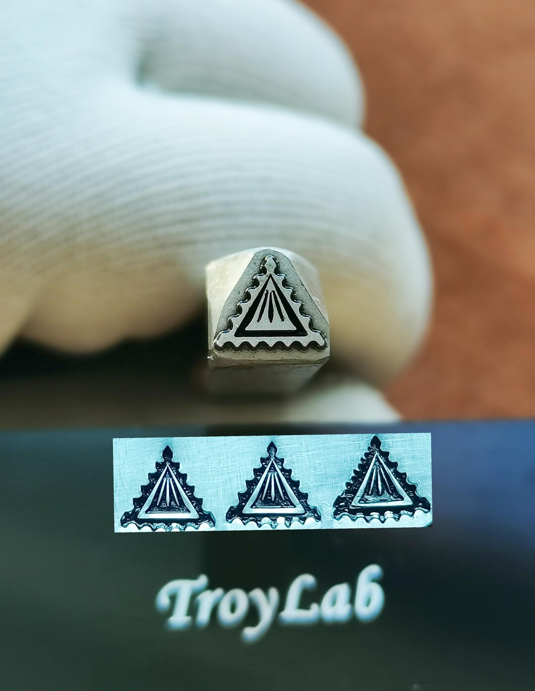 Iris/arch/triangle Indian Navajo Inspired Steel Punches Jewelry Metal ...