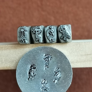 Kokopelli Steel Punch INDIAN NAVAJO Metal Stamp Jewelry Metal Leather ...