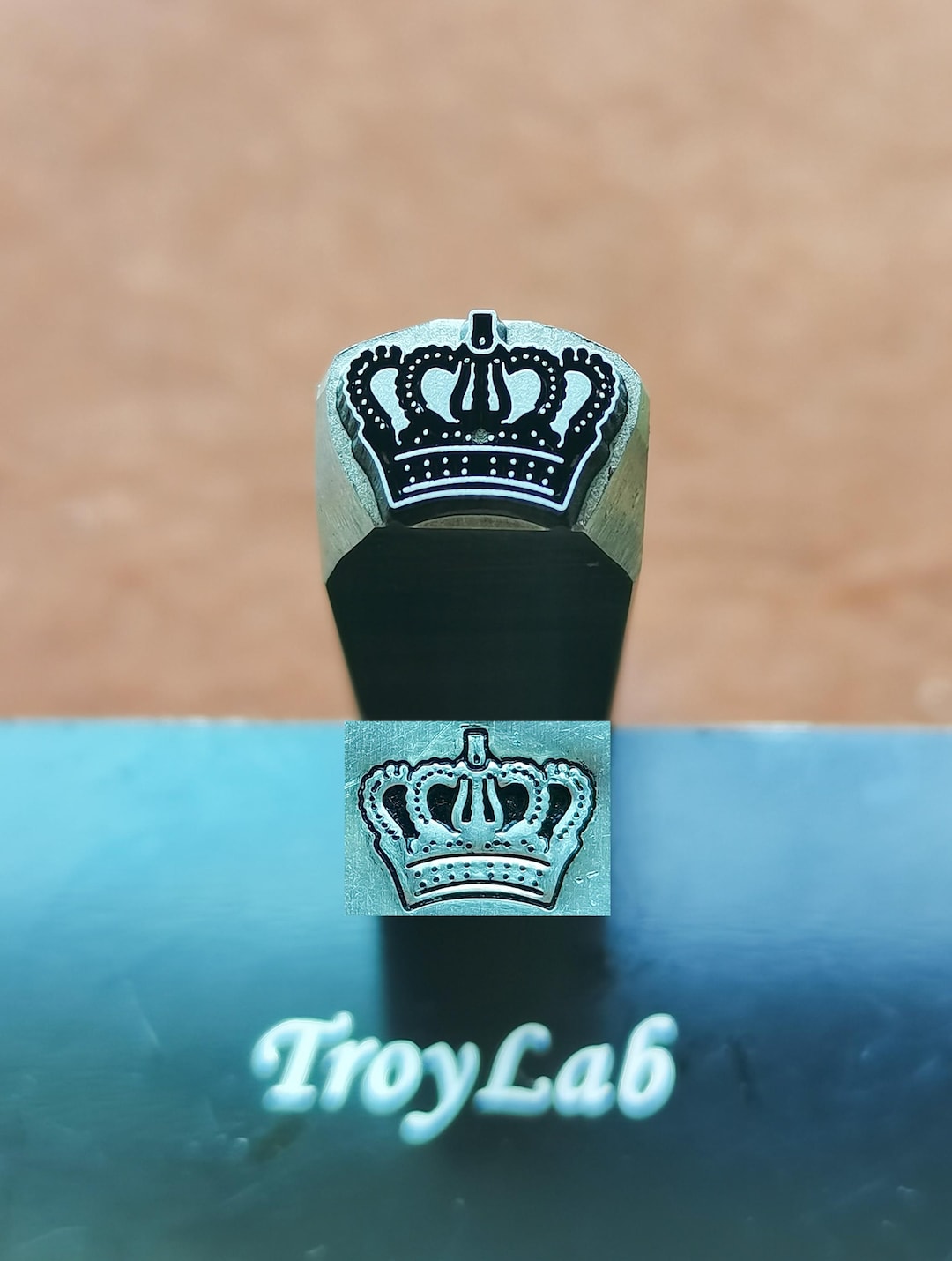 Crown Metal Stamp King Queen Crown Punches Jewelry Metal, Leather ...