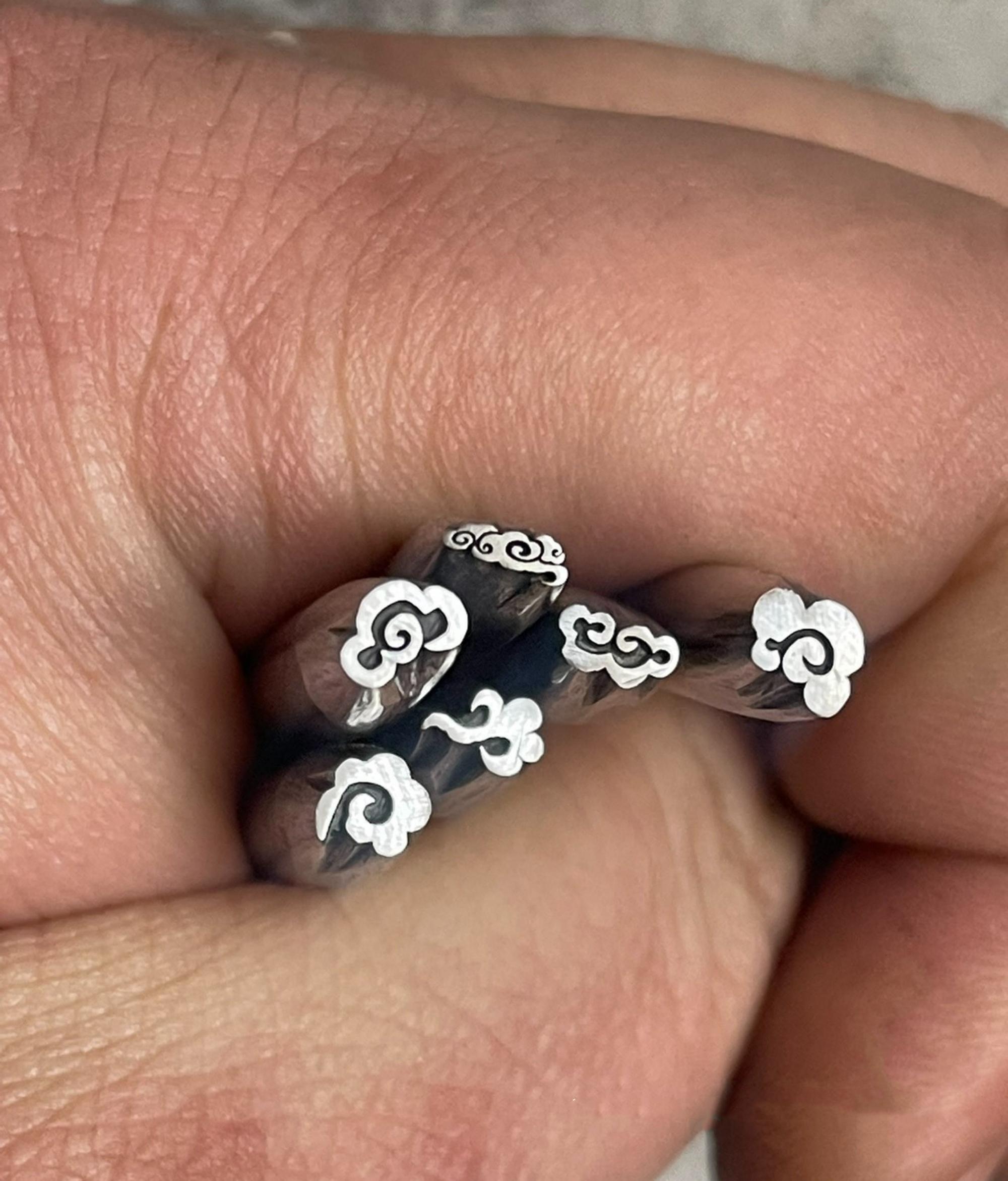 Cloud Metal Stamp Lucky Cloud Oriental Steel Punches Jewelry Metal ...