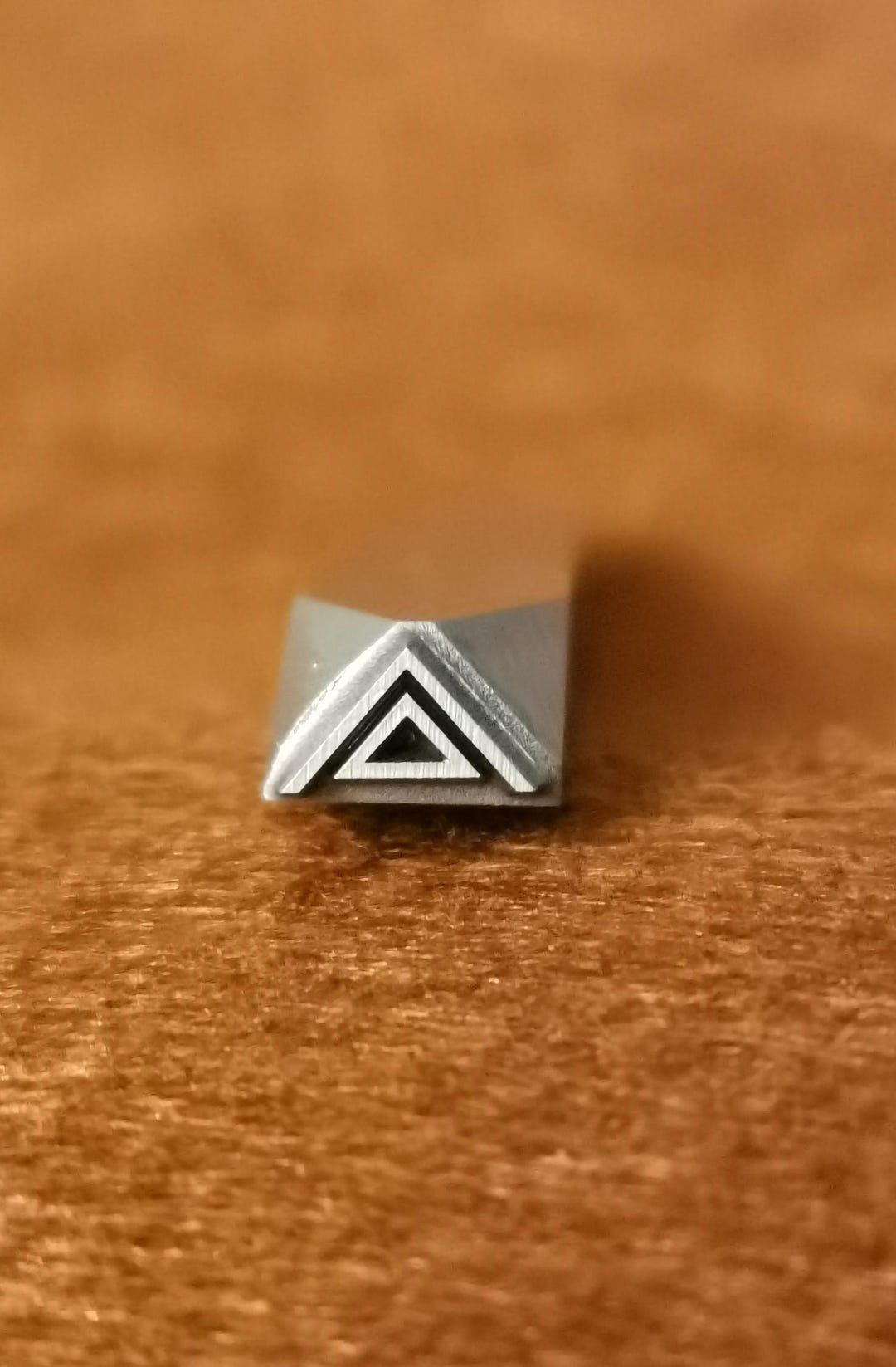 Iris/arrow/indian Inspired Triangle Steel Punches Jewelry Metal ...