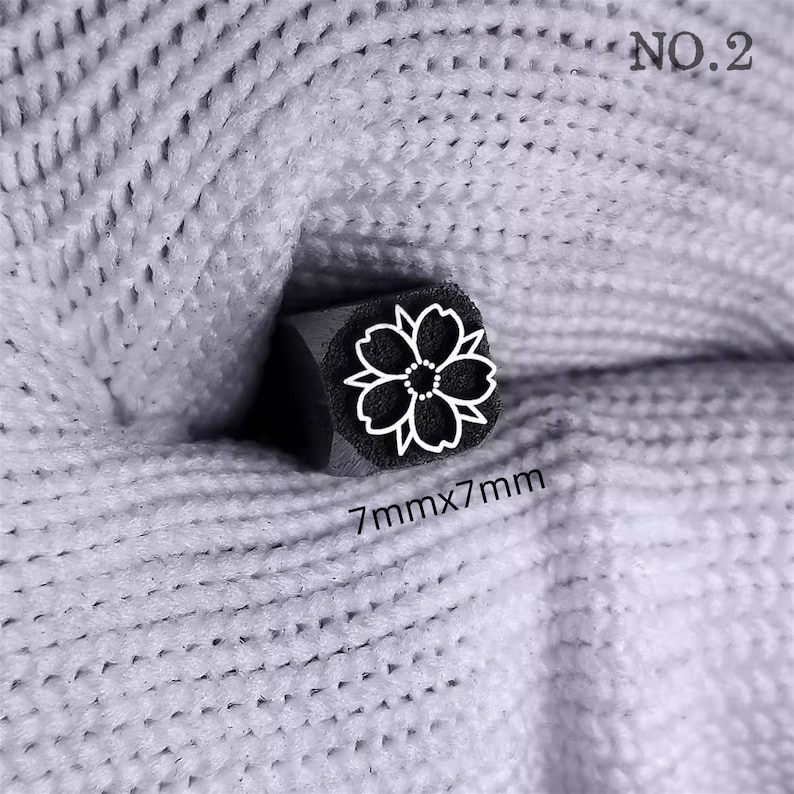 Lotus/ /sakura/cherry Flowers Floral Steel Punches Jewelry Metal ...