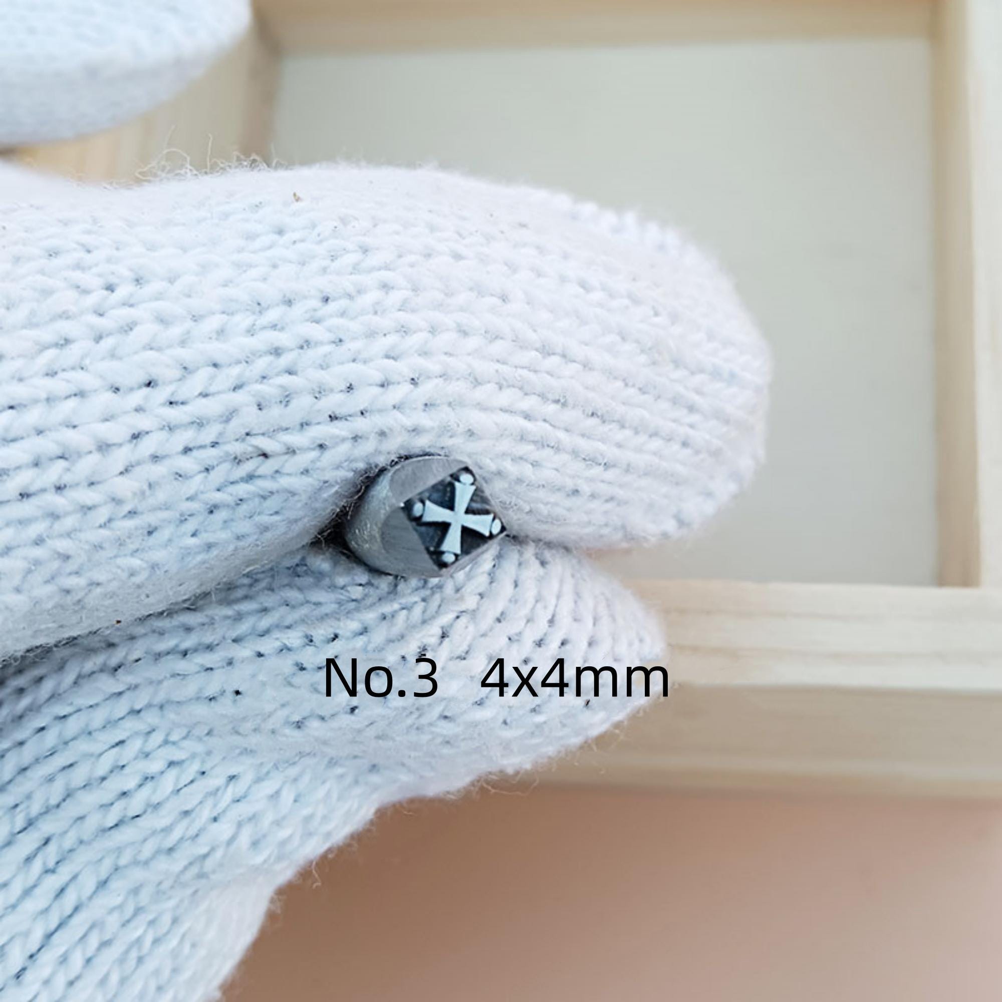 CROSS Metal Punch Stamp Steel Punches Jewelry Metal, Leather Stamping ...