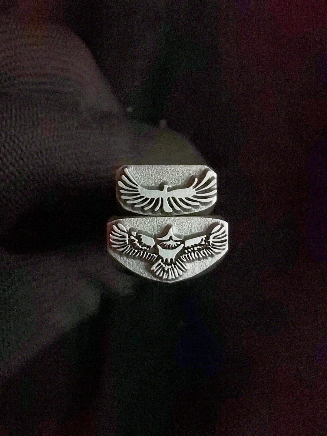 Eagle Bird Animal American Style Steel Punches Jewelry Metal, Leather ...