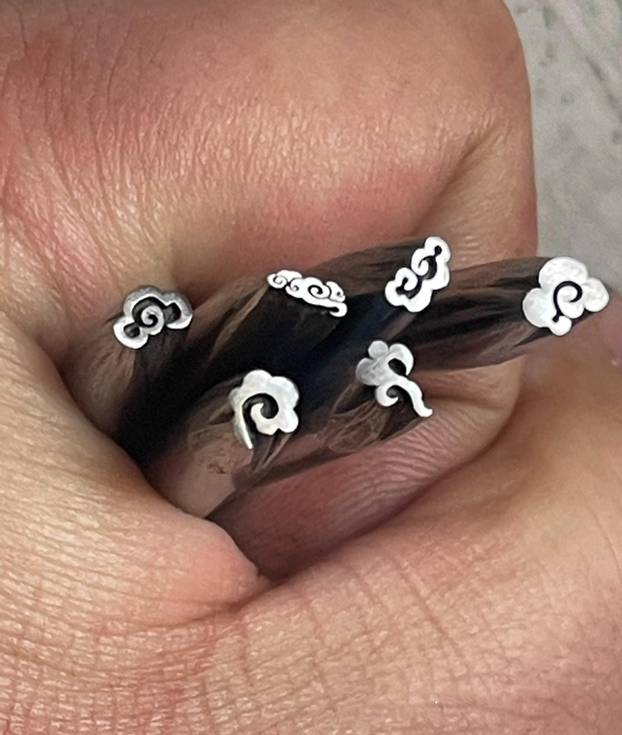 Cloud Metal Stamp Lucky Cloud Oriental Steel Punches Jewelry Metal ...
