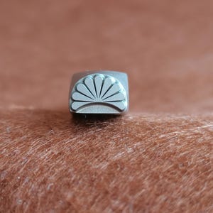 Indian Inspired Arch Sector Fan Steel Punches Jewelry Metal, Leather ...