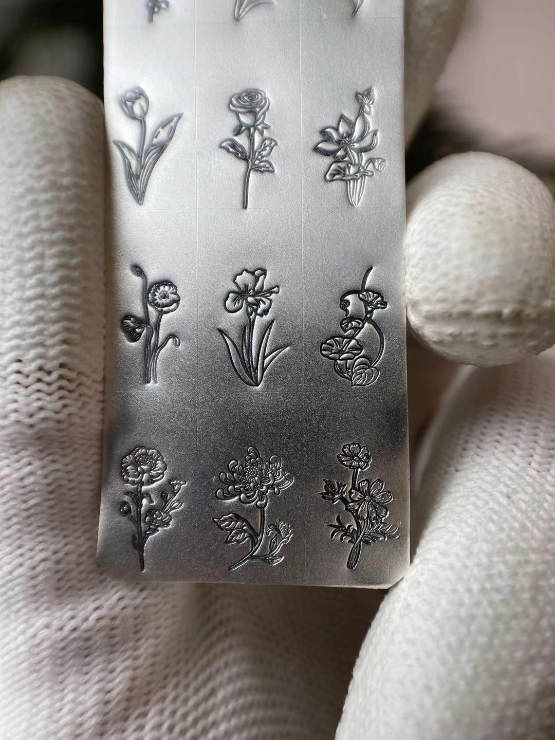 Special for Marielle--set of 12 Flower Steel Punches Jewelry Metal ...