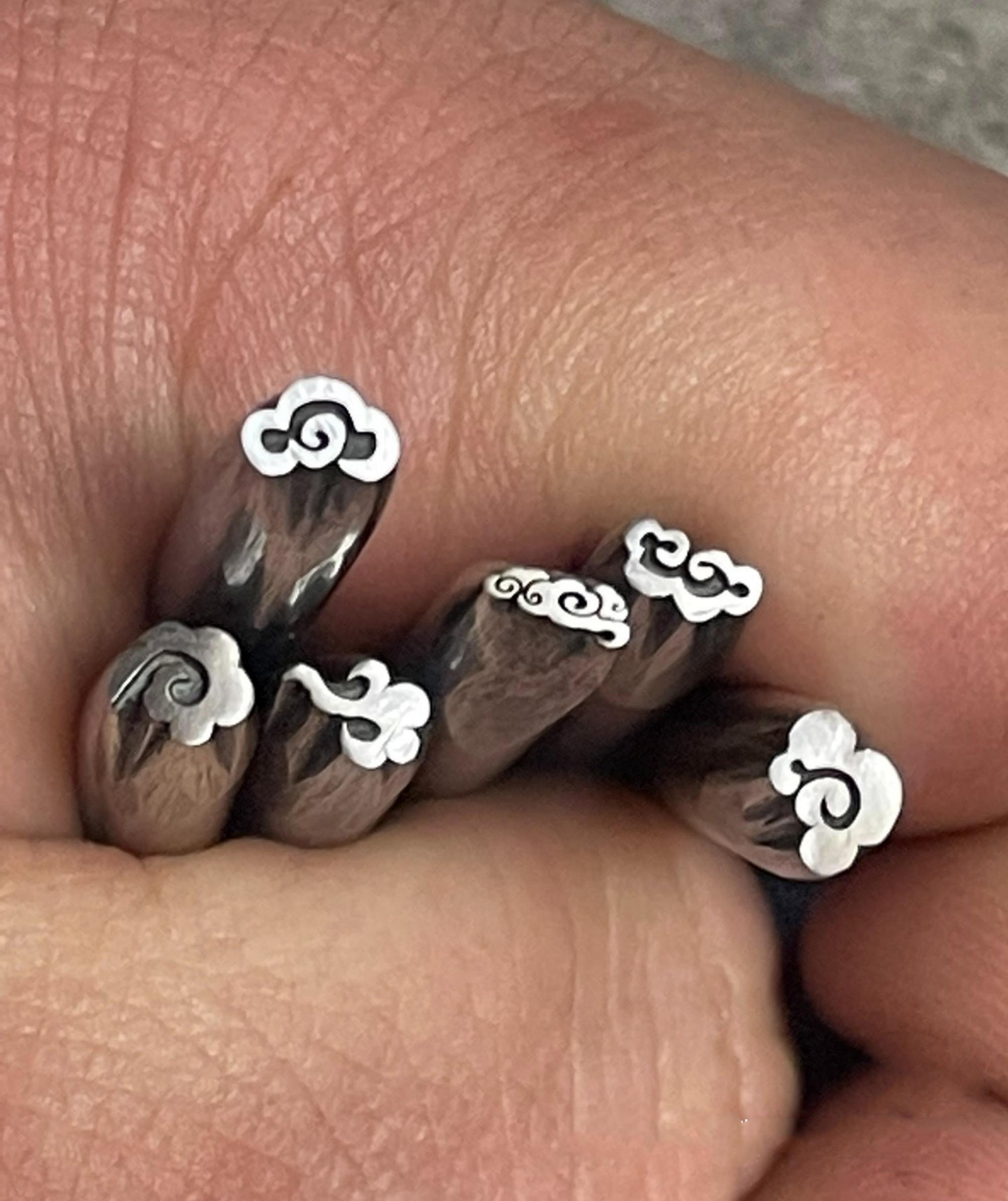 Cloud Metal Stamp Lucky Cloud Oriental Steel Punches Jewelry Metal ...