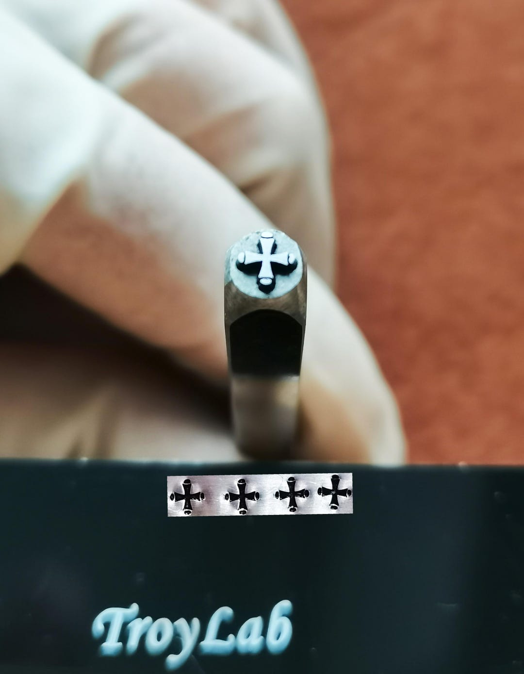 CROSS Metal Punch Stamp Steel Punches Jewelry Metal, Leather Stamping ...