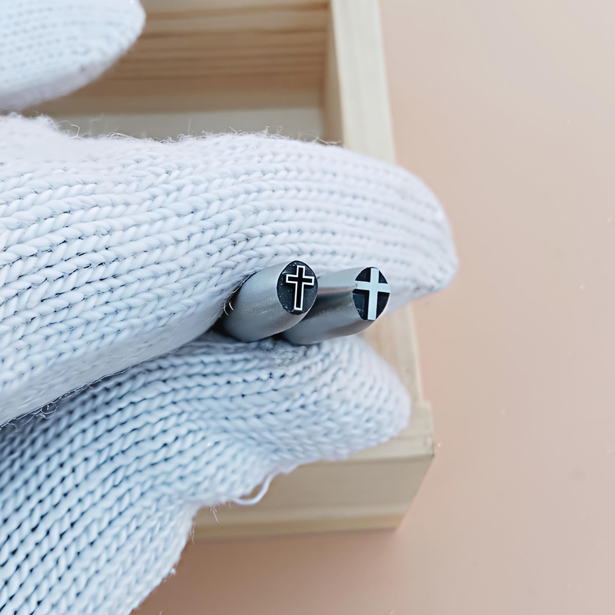 CROSS Metal Punch Stamp Steel Punches Jewelry Metal, Leather Stamping ...