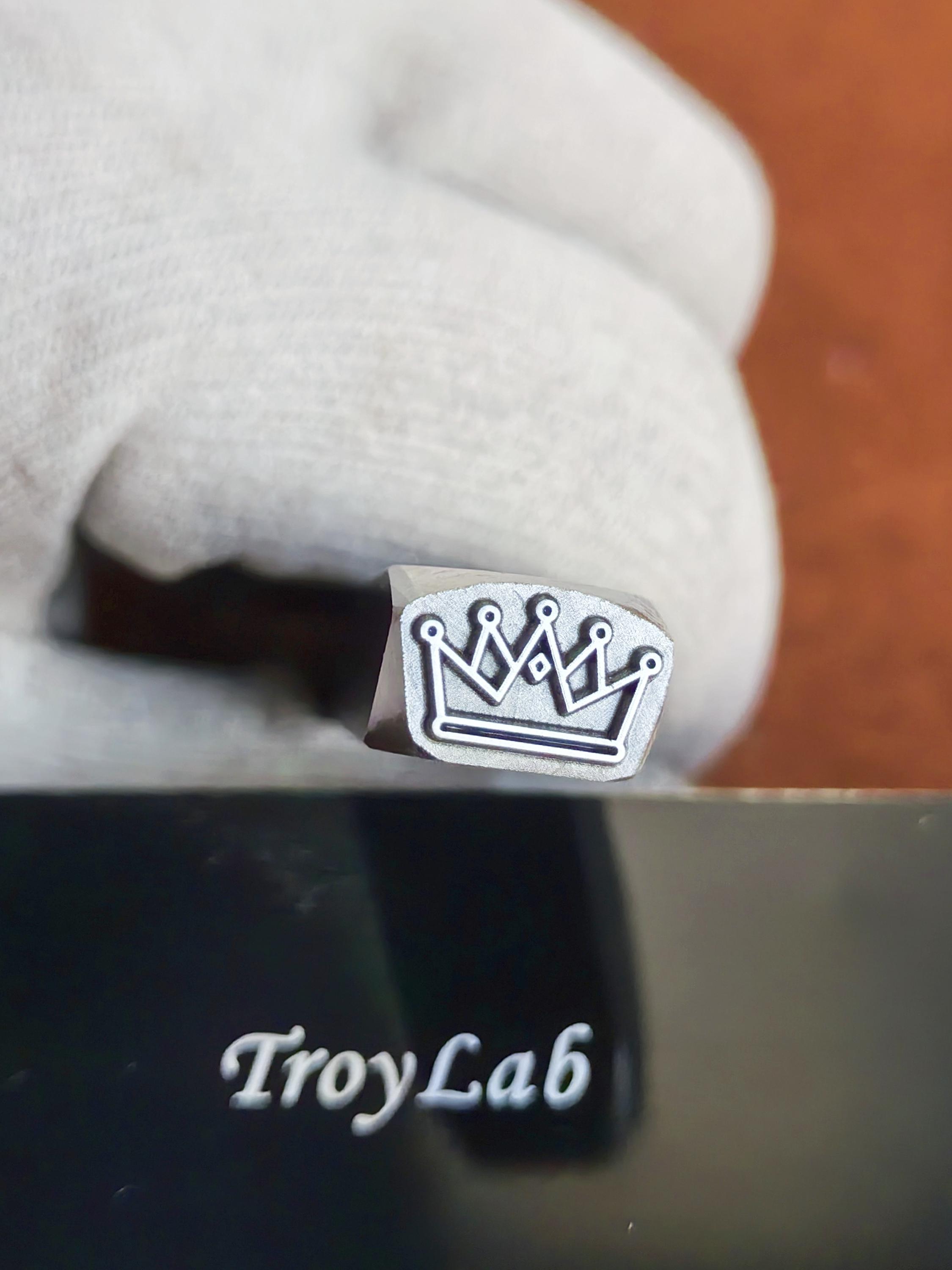 Crown Steel Punches King Queen Crown Jewelry Metal, Leather Stamping ...