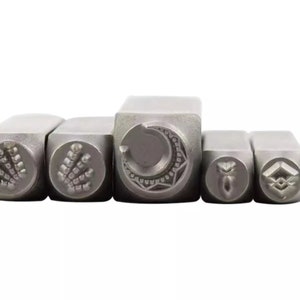 5 Pcs Lovely Cartoon Sunlight Sun Moon Diamond Punches Set Jewelry ...