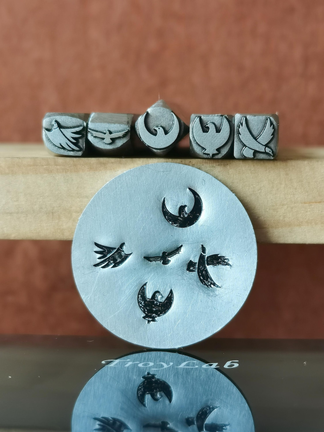 Eagle Bird Animal American Style Steel Punches Jewelry Metal, Leather ...