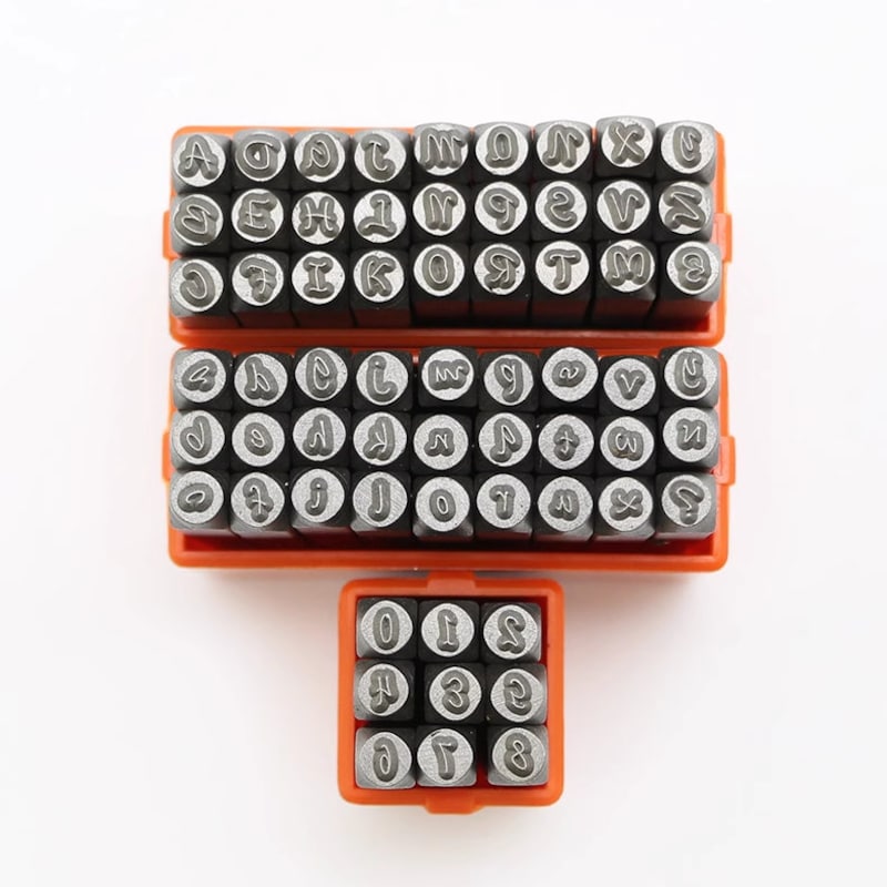 Cursive Alphabet Stamps - Etsy