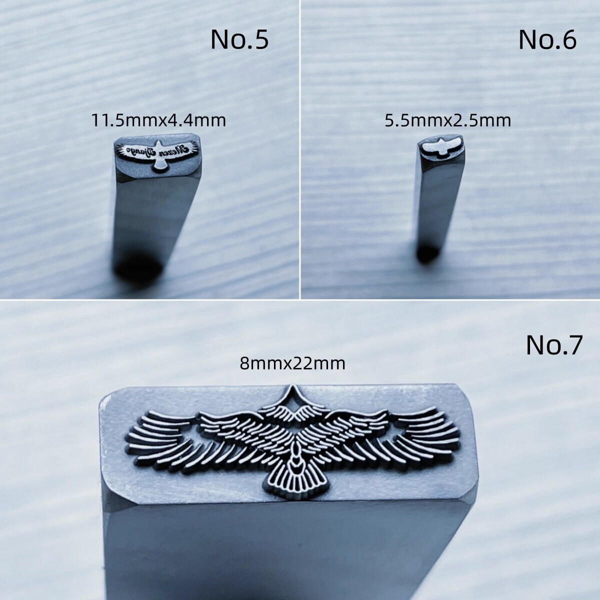 Eagle Bird Animal American Style Steel Punches Jewelry Metal, Leather ...