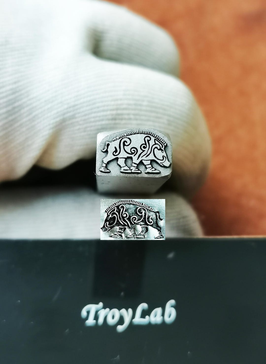 Black Boar Metal Stamp Wild Animal Totem Steel Punches Jewelry Metal ...